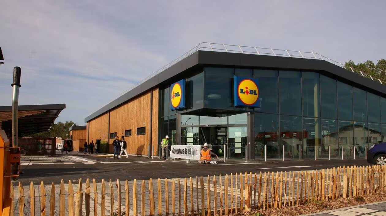 LIDL : Une nouvelle construction labellisée BOIS DE FRANCE - Bois de france
